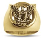 Coast Guard Eagle Ring - Carroll Collection of U.S. Eagle Rings
