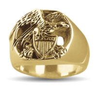 Carroll Collection of U.S. Eagle Rings - Handcrafted Military Rings
